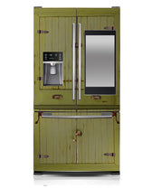 Rustic Green Pie Safe Fridge Magnet – Farmhouse Style – KUDUmagnets