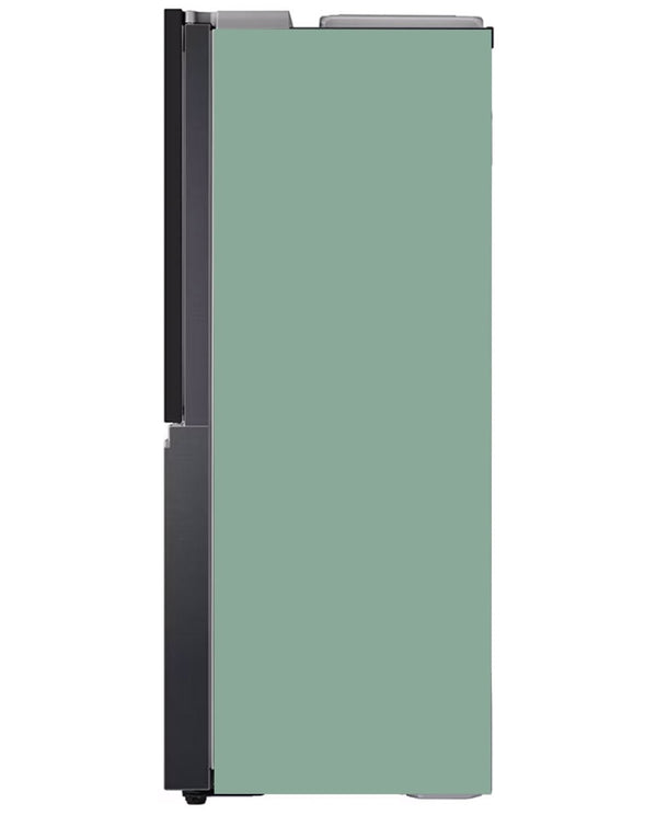A vintage fridge with a radio look a like magnetic wrap – KUDUmagnets