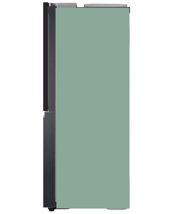 A vintage fridge with a radio look a like magnetic wrap – KUDUmagnets