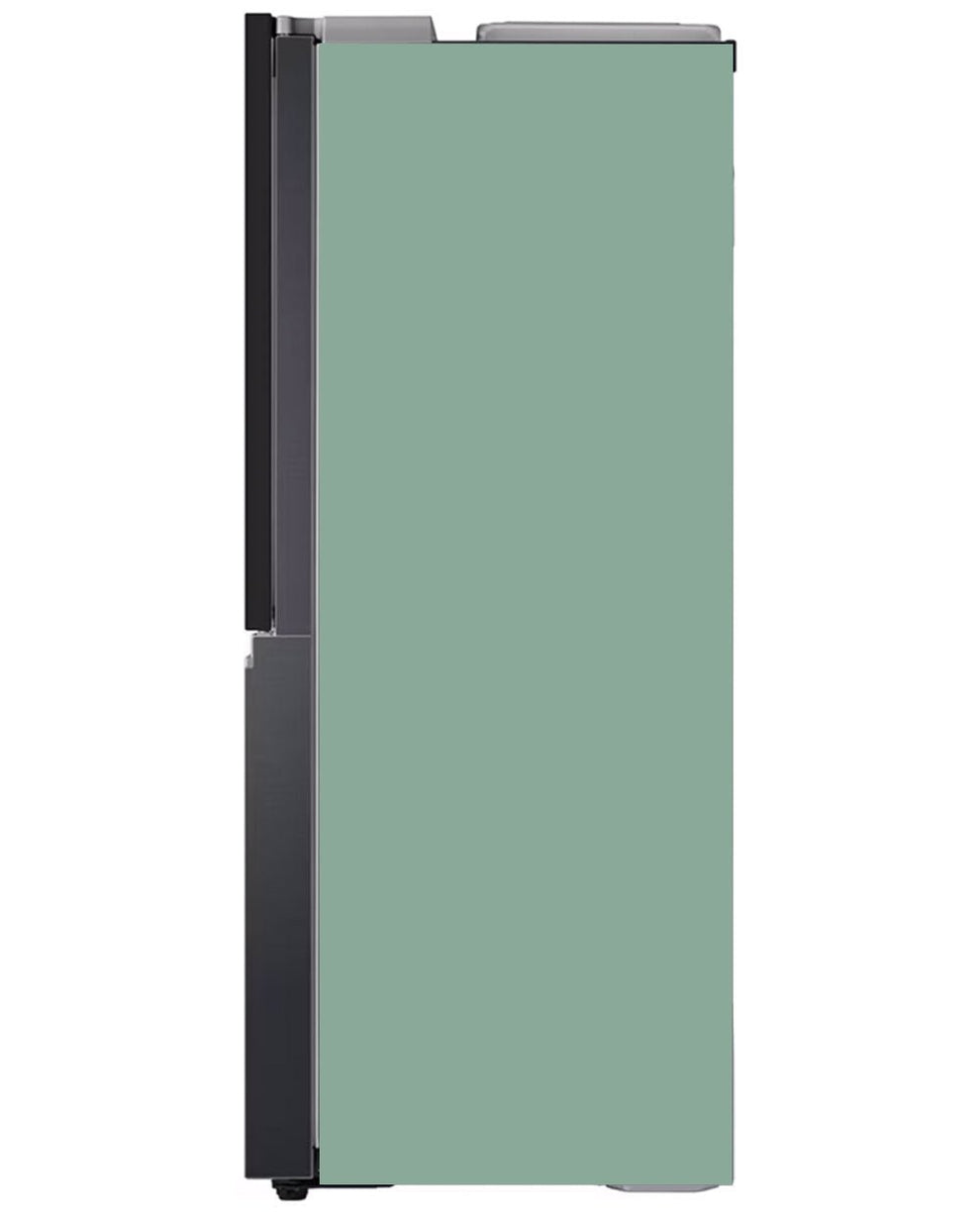 A vintage fridge with a radio look a like magnetic wrap – KUDUmagnets
